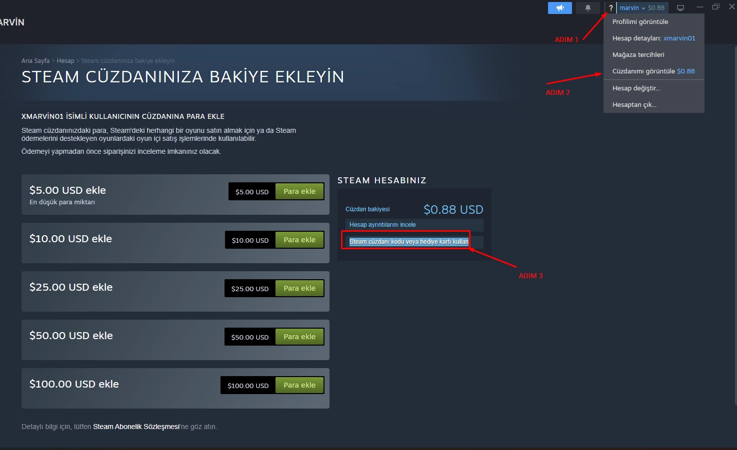 Steam Cüzdan Kodu Nasıl Kullanılır? | BTKGame