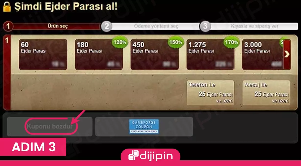 Metin2 10500 EP Ejder Parası Satın Al