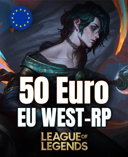 League Of Legends Eu West 50 Euro Riot Points | LiderEpin