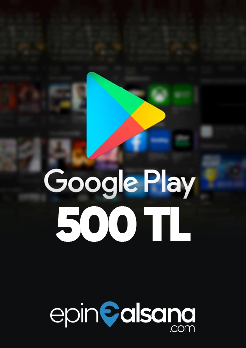Google Play 500 TL Hediye Kartı