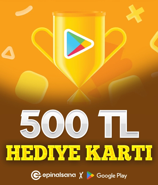 Google Play 500 TL Hediye Kartı