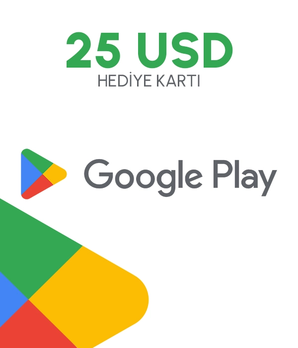 Google Play 25 USD Gift Card | foxepin