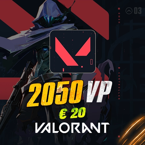 Valorant 2050 VP Sadece 20 EUR - Hızlı ve Güvenli Satın Al | Sonteklif